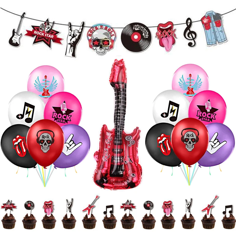 Rock Roll Party Decorations | Rock N Roll Party Decorations | Rock Roll ...