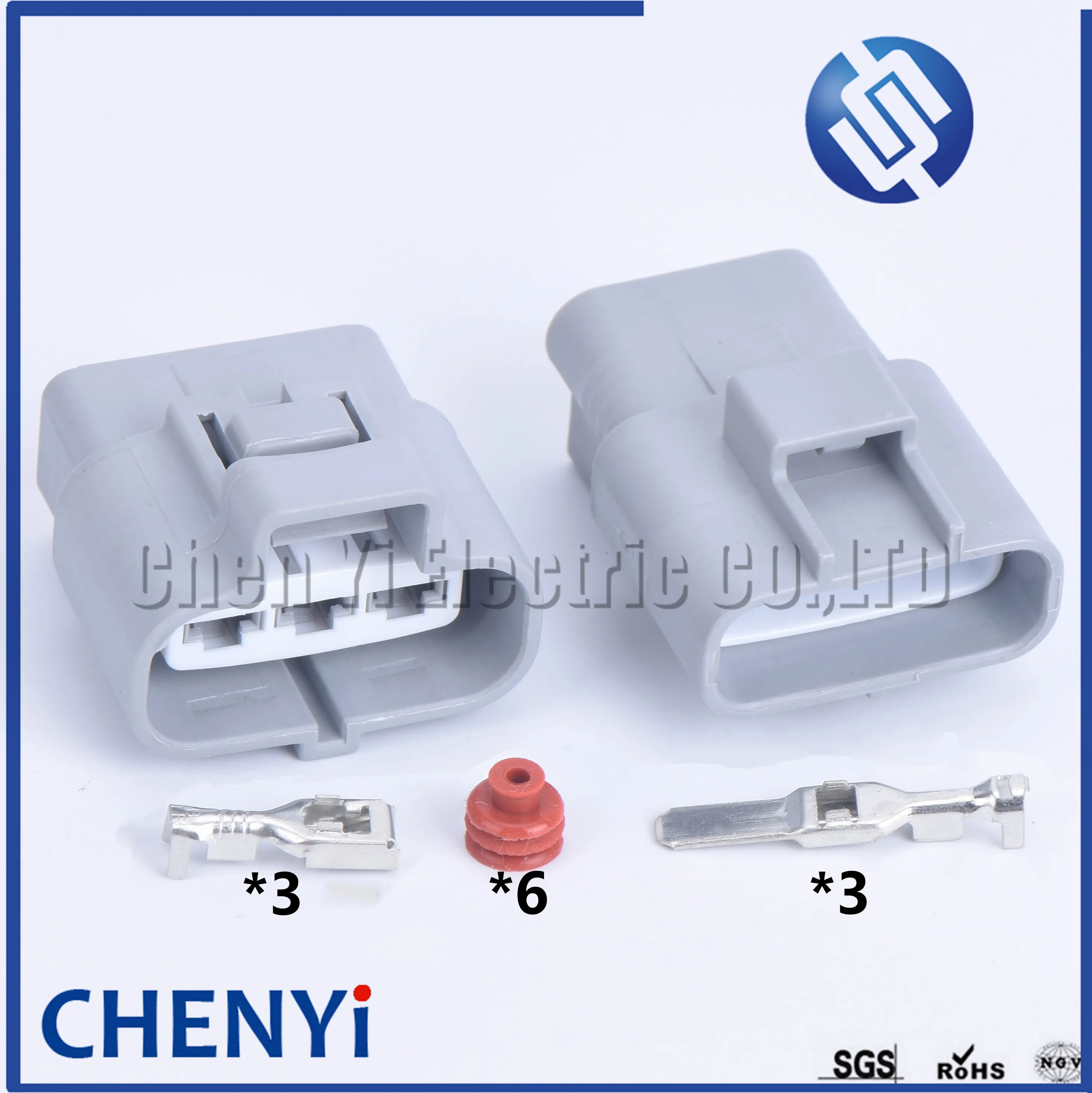 1 conjunto 3 pinos macho ou fêmea elétrico ventilador plug conector ...