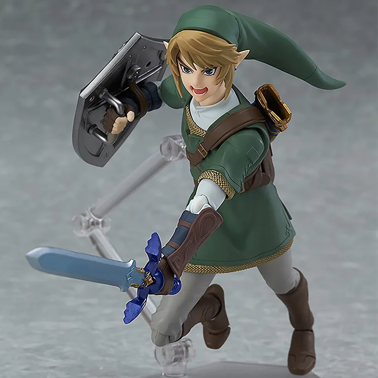 Zelda Legend Figma319 Link Zelda Twilight Princess Mobile-Face ...