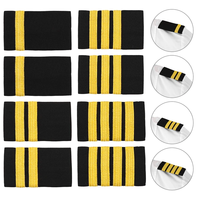 Airline Pilot Uniform Stripes