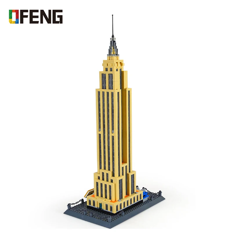 Wange Architecture Series The Empire State Building Blocks Classic ...