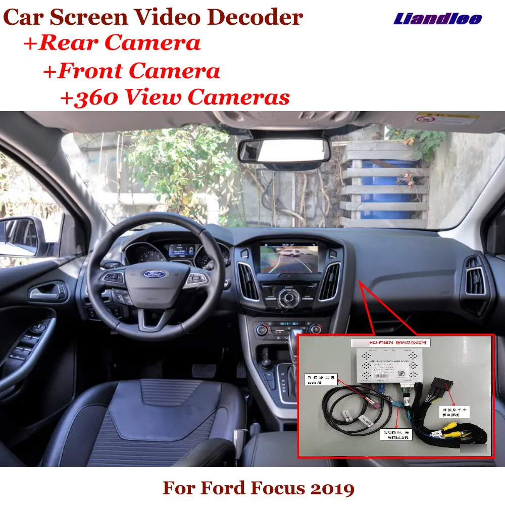For-Ford-Focus-2018-2022-2023-Car-HD-Video-Decoder-Box-Back-View ...