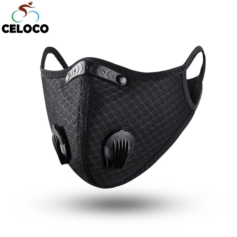 Cycling-Face-Mask-Filter-PM2-5-Anit-fog-Breathable-Dustproof-Bicycle ...