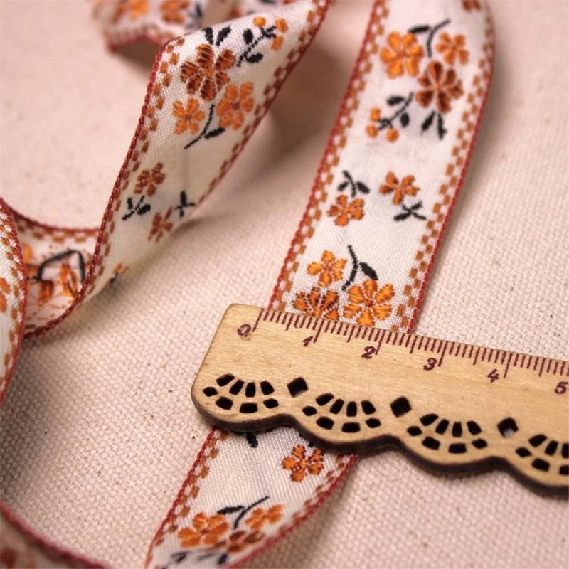 Cusack-20-yards-2-3-cm-Embroidered-Flower-Webbing-Lace-Ribbon-for ...