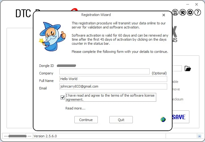 V2.5.6 DTCRemover 2 DTC off Delete Software Remove or Disable DTCs in ...