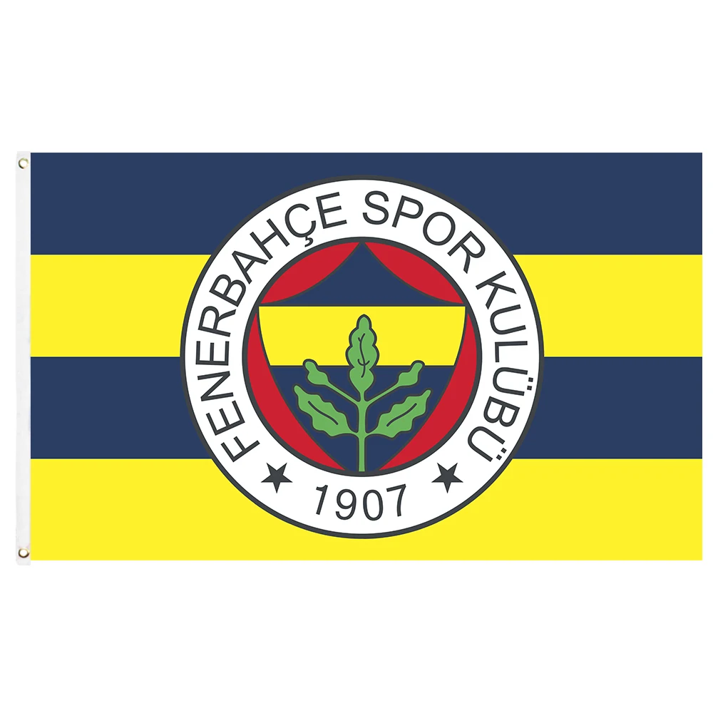 FLAGCORE 90X150CM türkiye Fenerbahce SK 1907 mavi sarı bayrak|Bayraklar ...
