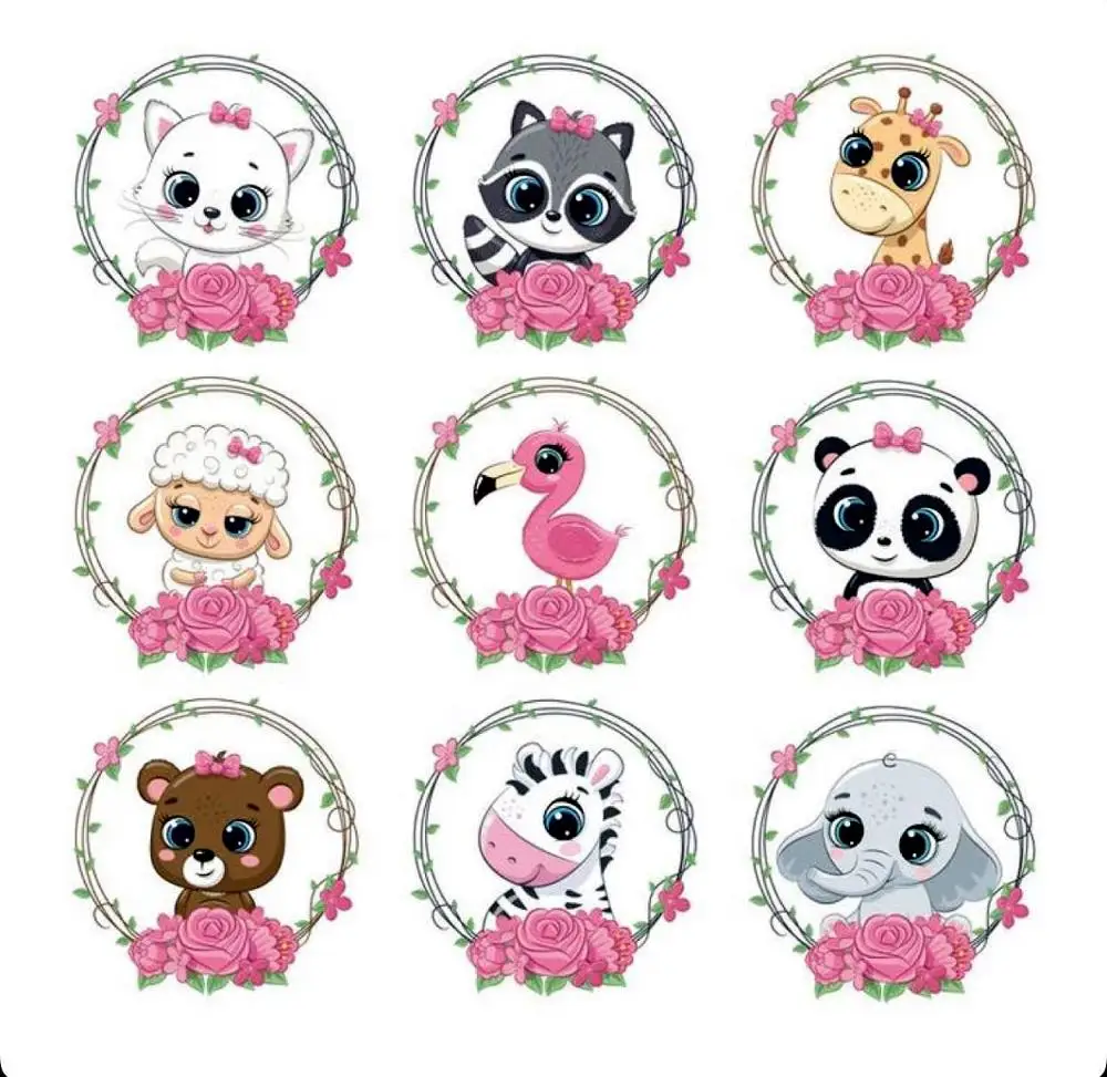 Clear Animal PictureTransparent Silicone Rubber Stamp and Metal Die ...