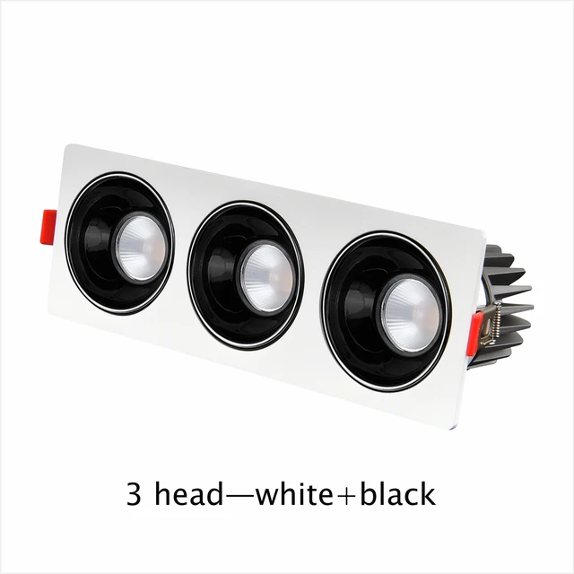 Adjustable Multi Head Recessed Spotlights - Lighting4Home