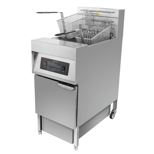 Commercial Deep Fryer With Filtration System