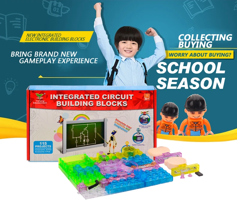 Kits de diseño de bloques de construcción de constructor electrónico ...