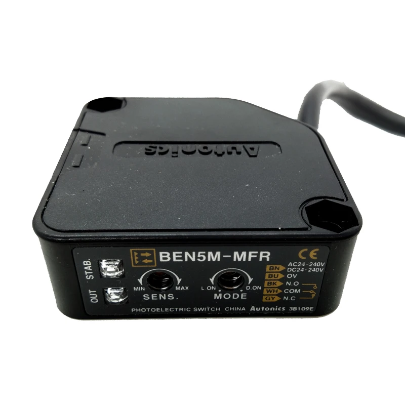 BEN5M-MFR Photoelectric Sensor เซ็นเซอร์อินฟราเรด24-240V