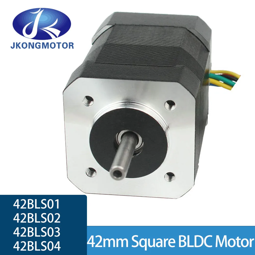 4000Rpm 24V DC 42BLS01 42BLS02 42BLS03 42BLS04 42mm Square BLDC Motor 3 ...