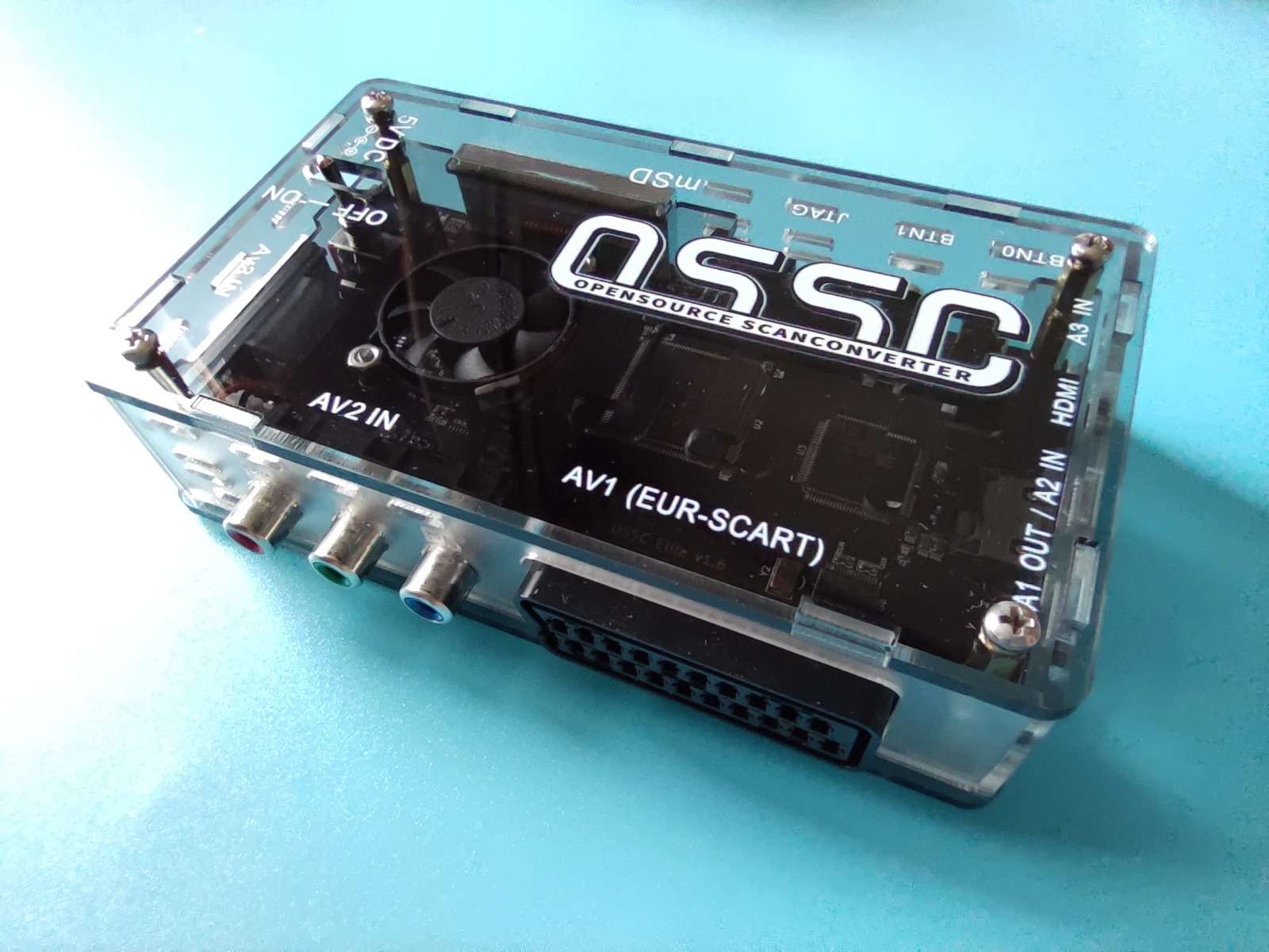 Ossc Open Source | Ossc Audio | Shell Body Parts - Fan Board Audio ...