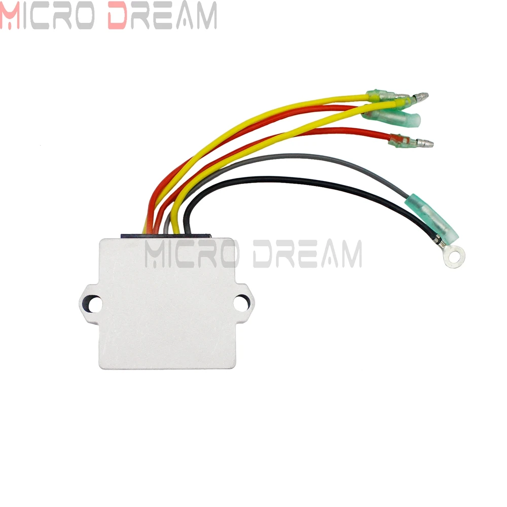 Aluminum 12v Motorcycle Voltage Regulator Rectifier For Mercury Mariner ...
