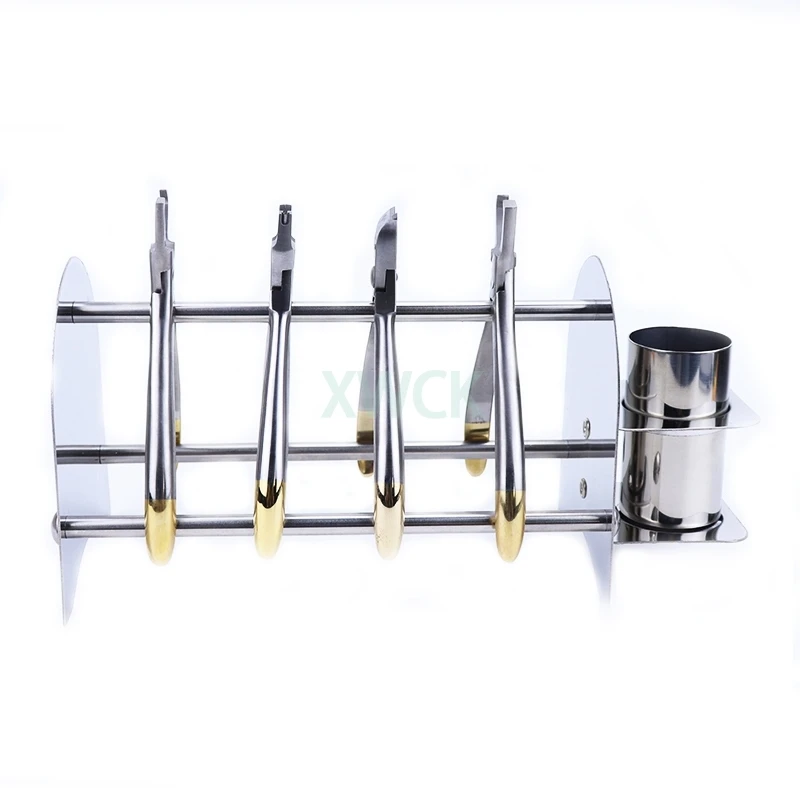 New-Dental-Stainless-Steel-Stand-Holder-for-Orthodontic-Pliers-Forceps ...