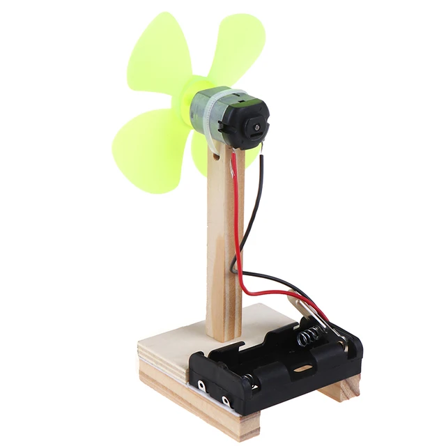 Electric Fan Model Kit Kids Science Experiment Toys - Mon Science
