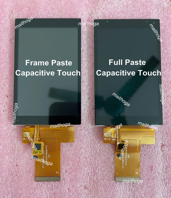 3.5 Inch 40pin 262k Spi Tft Lcd Capacitive Touch Screen Ili9488 Hx8357d ...