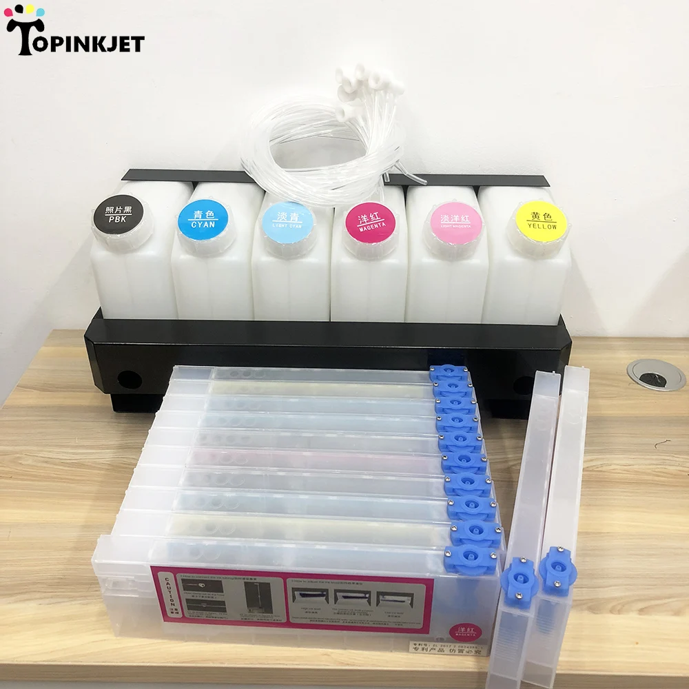 6+12 Bulk Ink System For Roland Mimaki Mutoh ECO Solvent Inkjet Printer ...