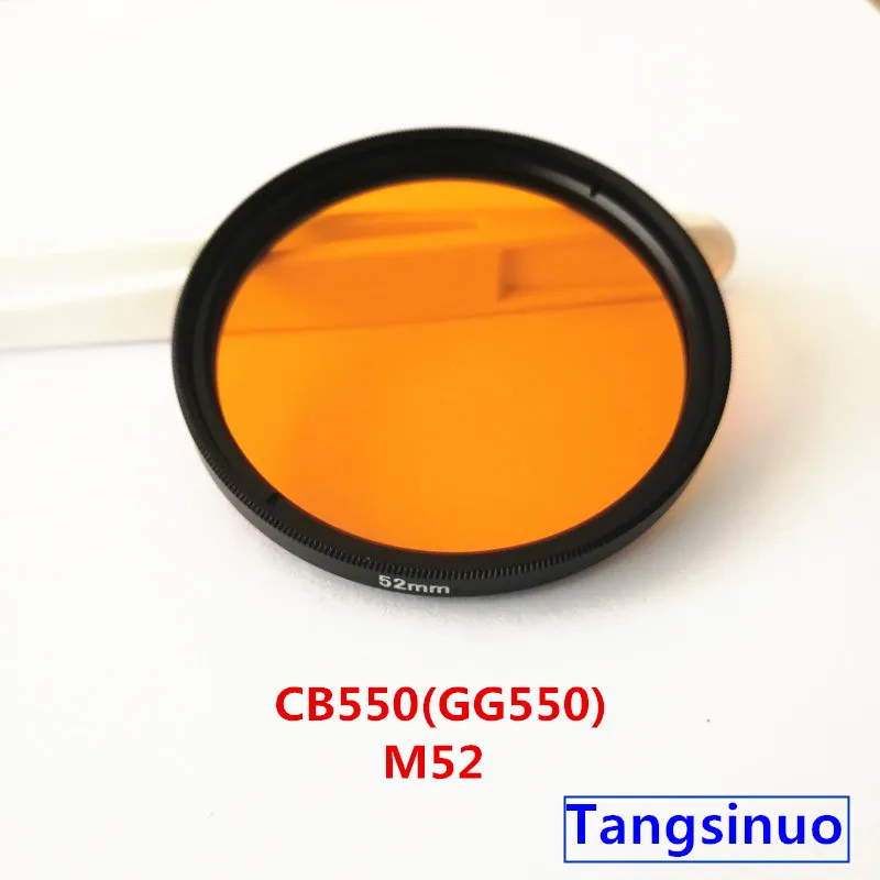 550nm-IR-Infrared-Long-Pass-Filter-Orange-Optical-Glass-CB550-GG550-for ...