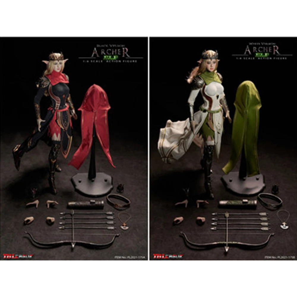 Tbleague 1/6 Female Soldier Elf Archer Pl2021-175 Black Model ...