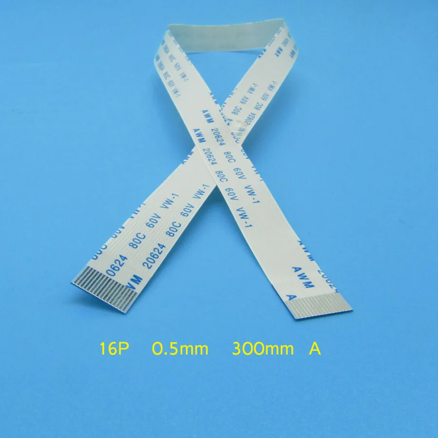 5pcs-New-FFC-FPC-16pin-flat-flexible-cable-0-5mm-pitch-forward-Length ...