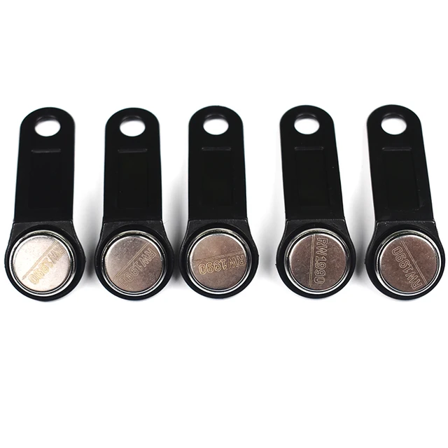 5/10pcs Rewritable RFID Touch Memory Key RW1990 IButton for Copy Card ...