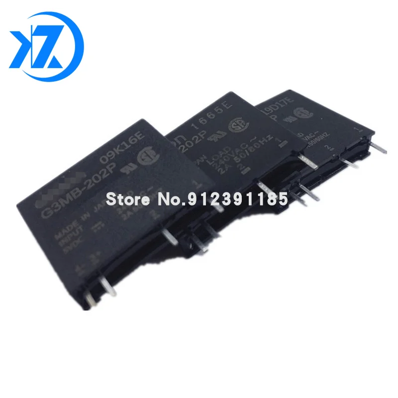 1Pcs 5V 12V 24V DC-AC Solid State Relay Module G3MB-202P G3MB 202P PCB ...