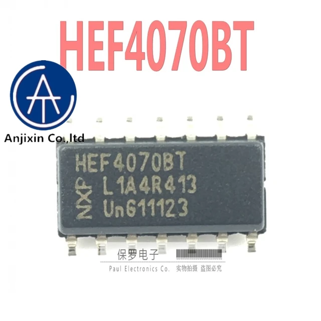 10pcs 100% orginal new Quad 2-input logic chip HEF4070BT HEF4070 SOP-14 ...