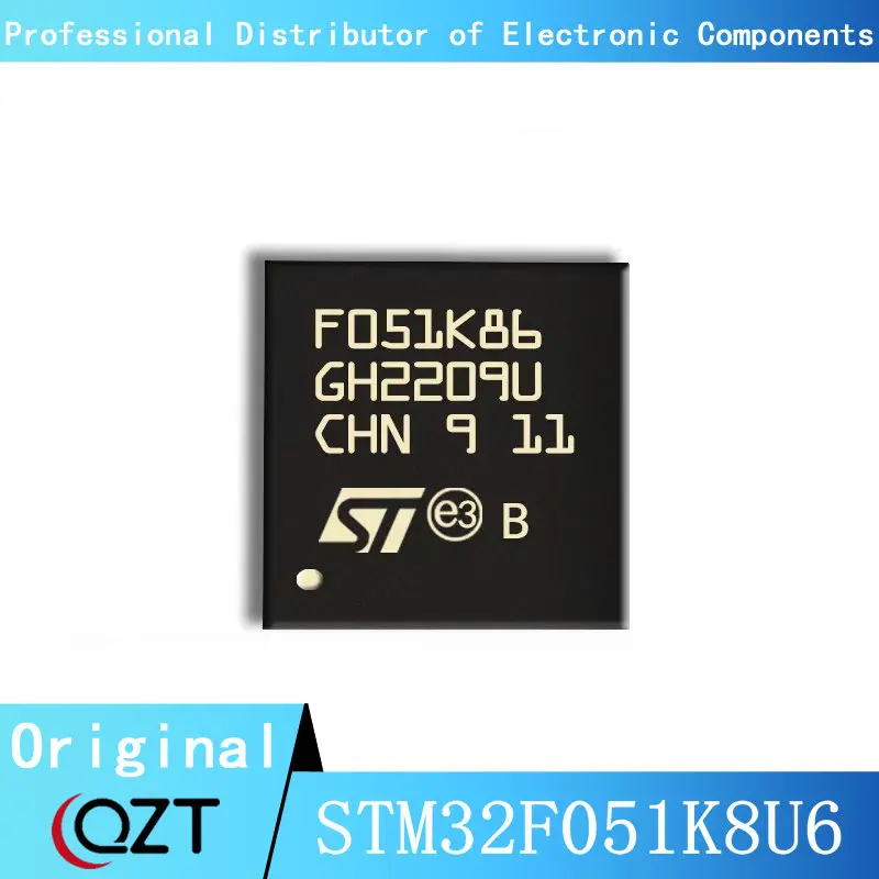 Chip-de-microcontrolador-STM32F051-STM32F051K8-STM32F051K8U6-UFQFPN32 ...