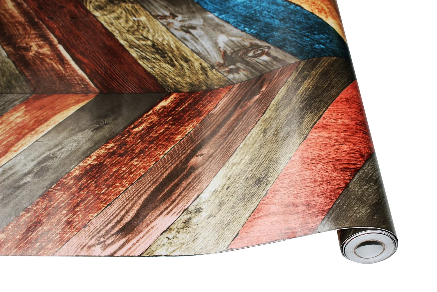 Dark Red Chevron Wallpaper