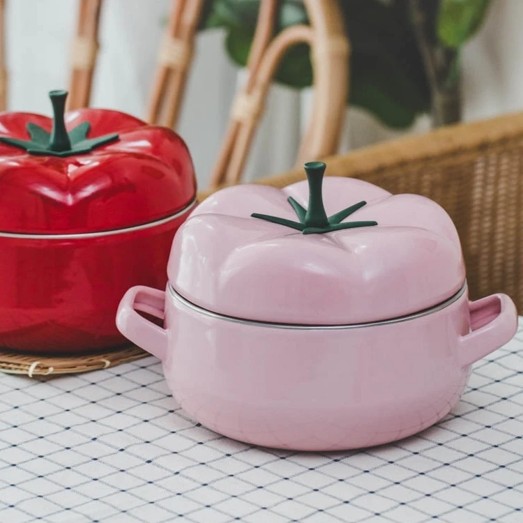 Japanse Stijl Porselein Emaille Tomaat Babyvoeding Soeppan Rijst Melk ...