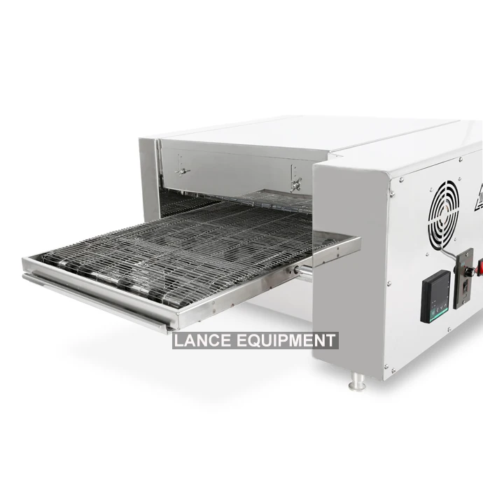 Commercial pizza oven electric pizza machine fast conveyor pizza bakery ...