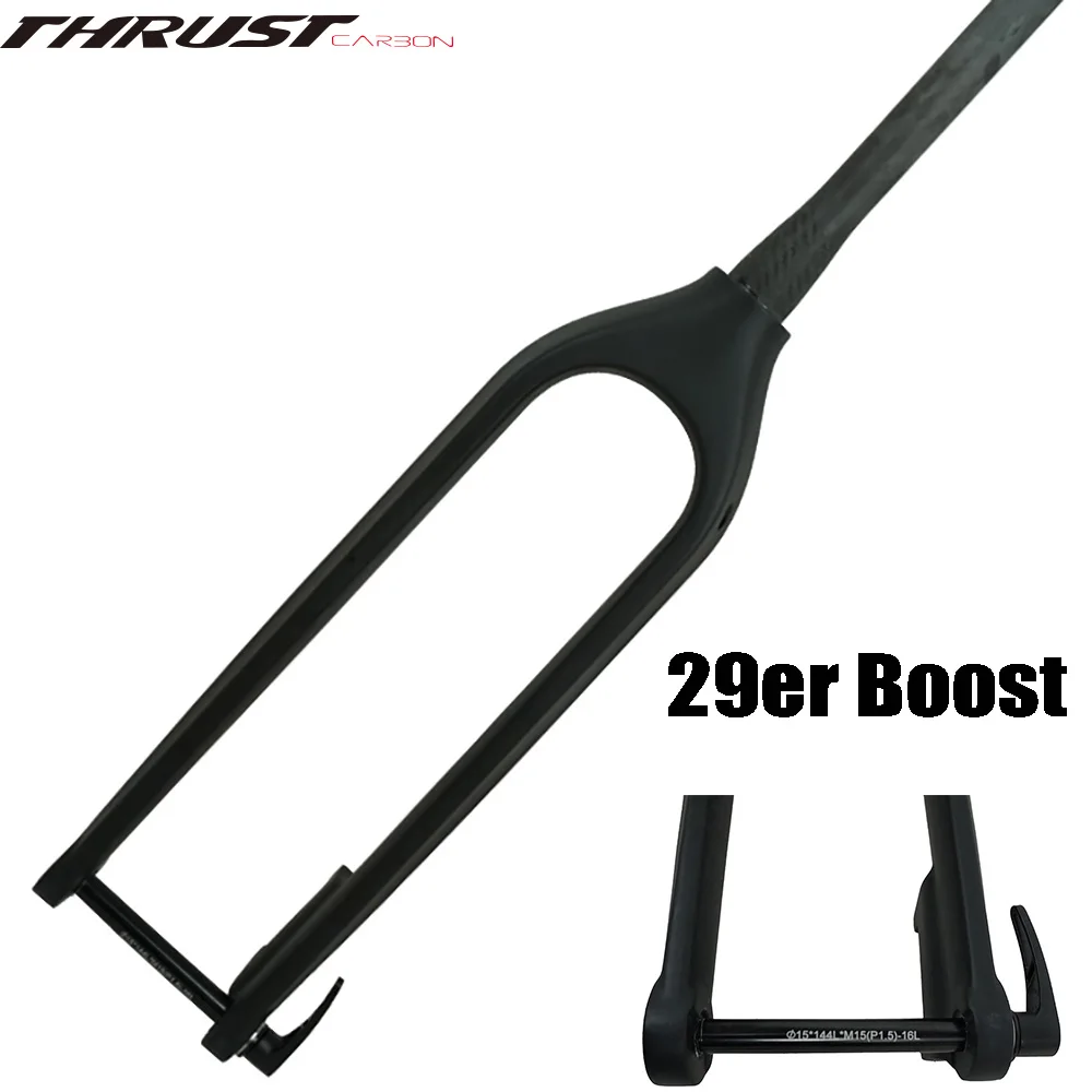 Thrust Mountain Bike Full Carbon Fork Boost 110*15mm 29er Mtb Bike Fork ...