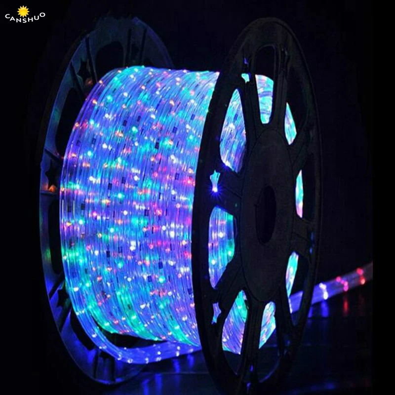 8Mode Controller 220V Led Strip Light Rainbow Tube Waterproof Outdoor ...