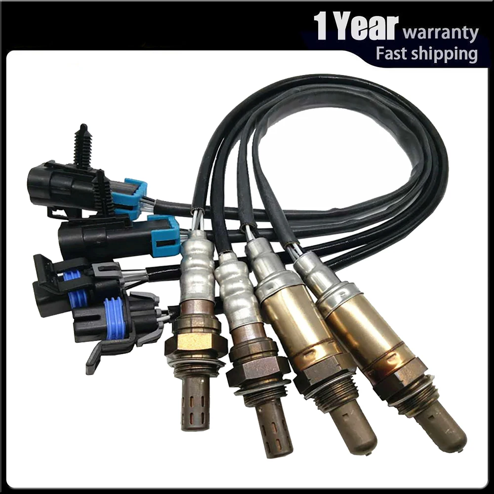 4pcs Upstream & Downstream Oxygen Sensor 234-4818 234-4819 for 2007 ...