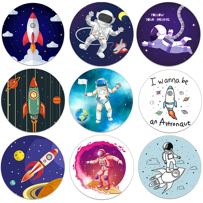 Solar System Outer Space Themed Stickers Birthday Party Decorations ...