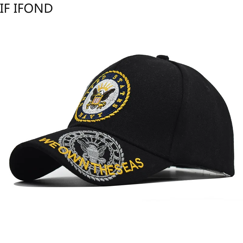 Nieuwe Aankomst Navy Commando Baseball Cap 3D Borduurwerk Toevallige ...