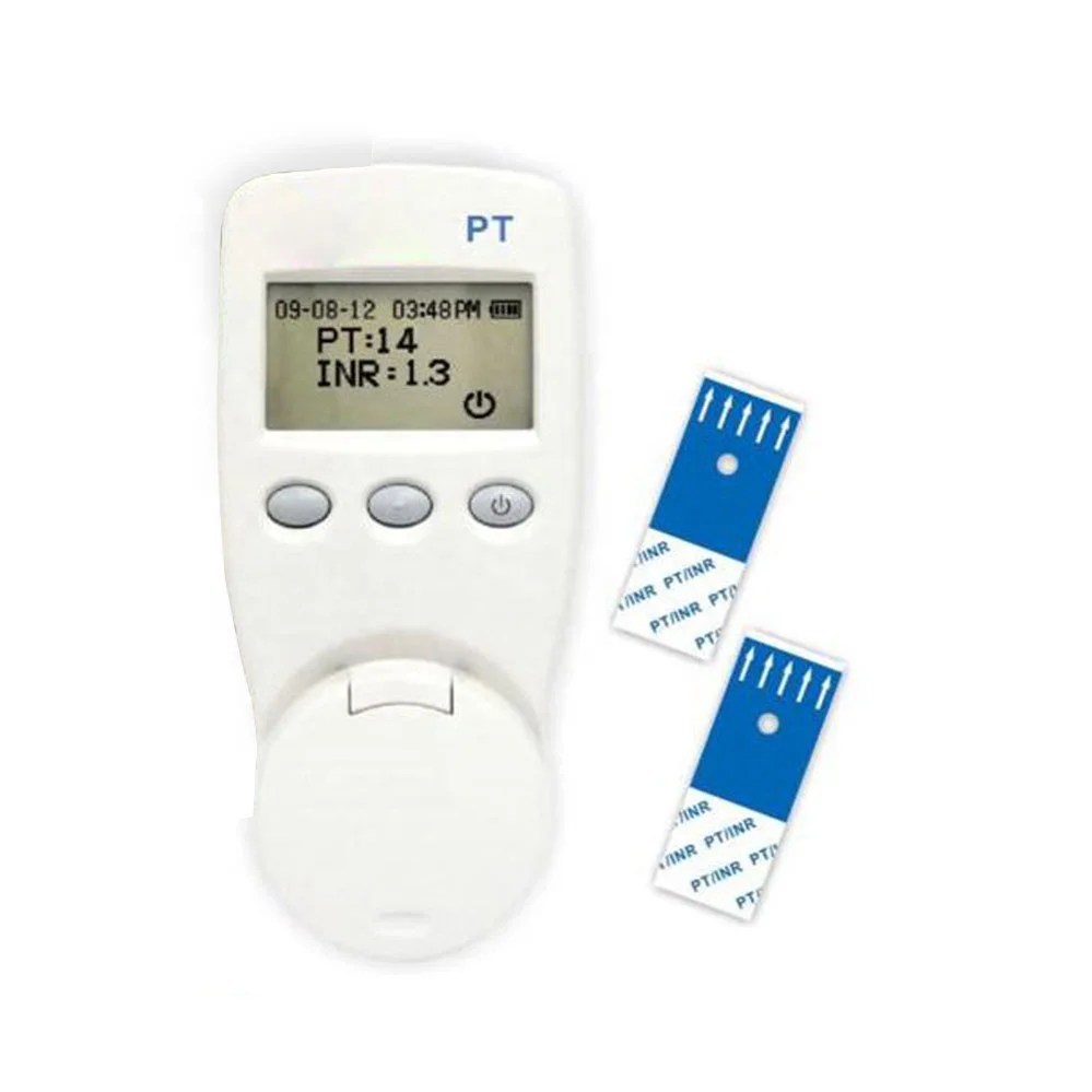 Portable Handheld PT/INR Meter Coagulation Blood Analysis Monintoring ...