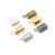 200pcs Iron Clip Buckle Cord End Tip Fold Over Clasp Crimp Bead ...