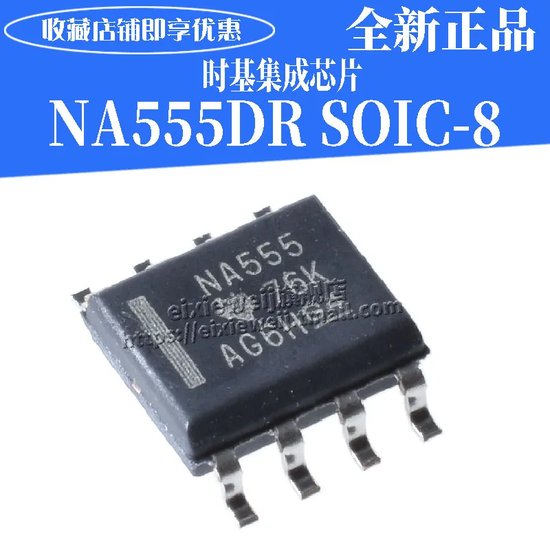 10 unids/lote NA555DR NA555 SOIC 8 100kHz IC original nuevo en stock ...