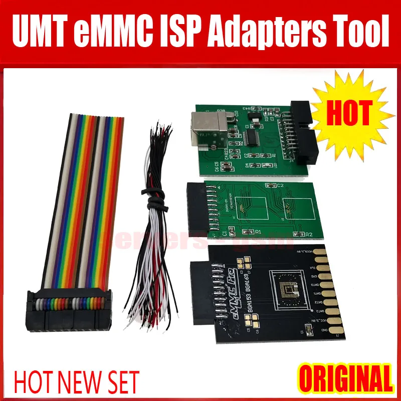 NEW ORIGINAL UMT eMMC ISP Adapters Tool 5 in 1 for UMT DONGLE/UMT PRO ...