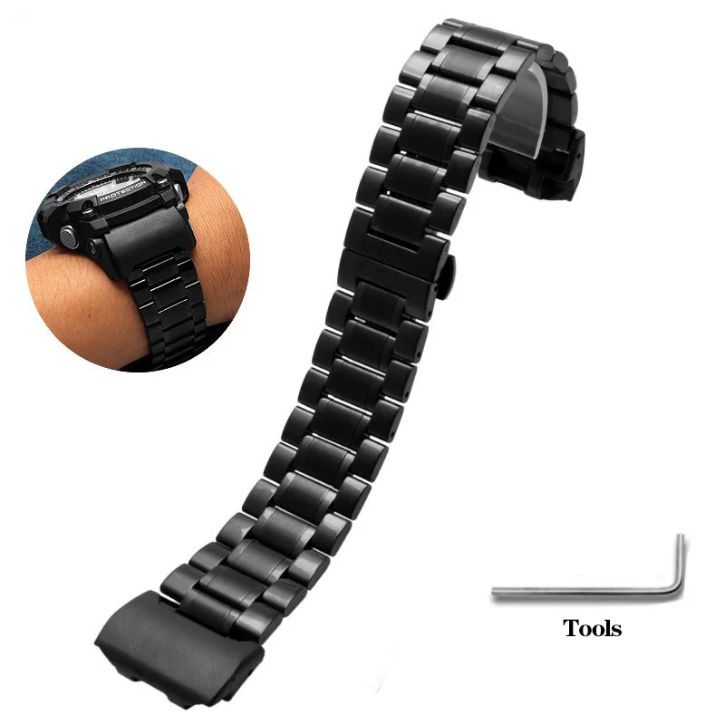 Stainless Steel Watch Band Adapter For CASIO G-Shock