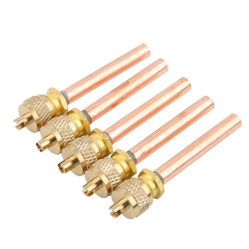 Low-Price-Gas-Refrigerant-Fridge-Part-Copper-R134a-Ac-Access-Valve ...