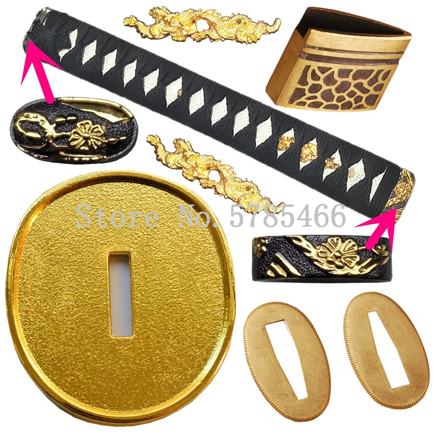 Um-conjunto-japon-s-samurai-espada-katana-wakizashi-tanto-diy-acess ...