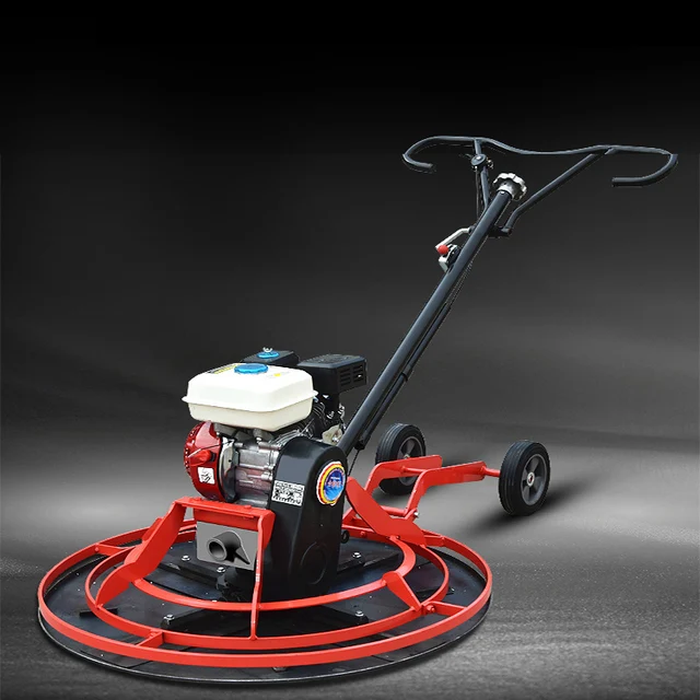 Gasoline Concrete Ground Troweling Machine Floor Cement Pavement Close ...