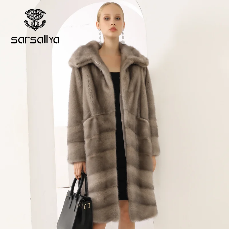 100-Natural-Mink-Fur-Coat-Winter-Luxury-Real-Mink-Fur-Coat-For-Women ...