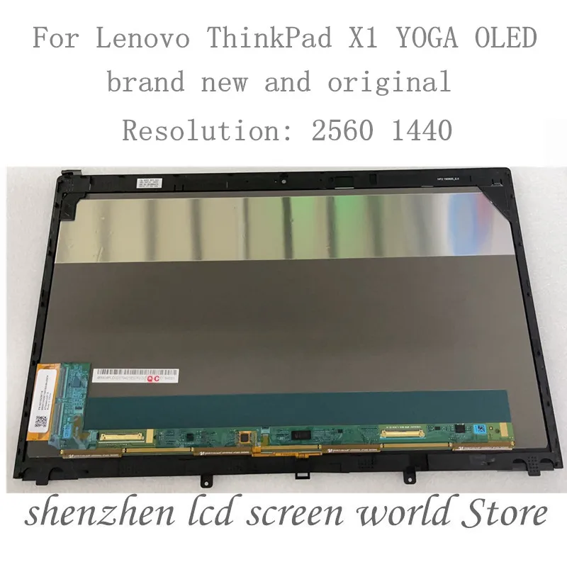 ORIGINAL NEW 01AW977 01AX899 OLED Touch Screen LCD For Lenovo ThinkPad ...