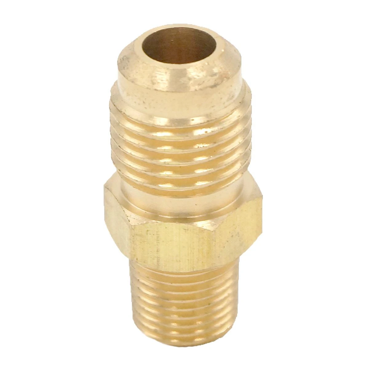 Sae Thread 1/2"-20 Unf Fit Tube Od 5/16" -1/8" Npt Male Brass Sae 45 ...