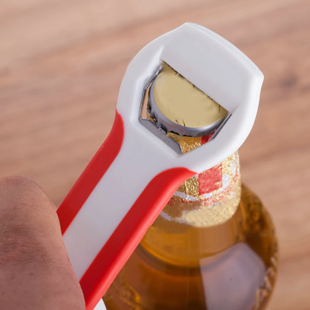TIRE BOUCHON,Red--Ouvre bouteille en plastique, ouvre bocal Portable ...