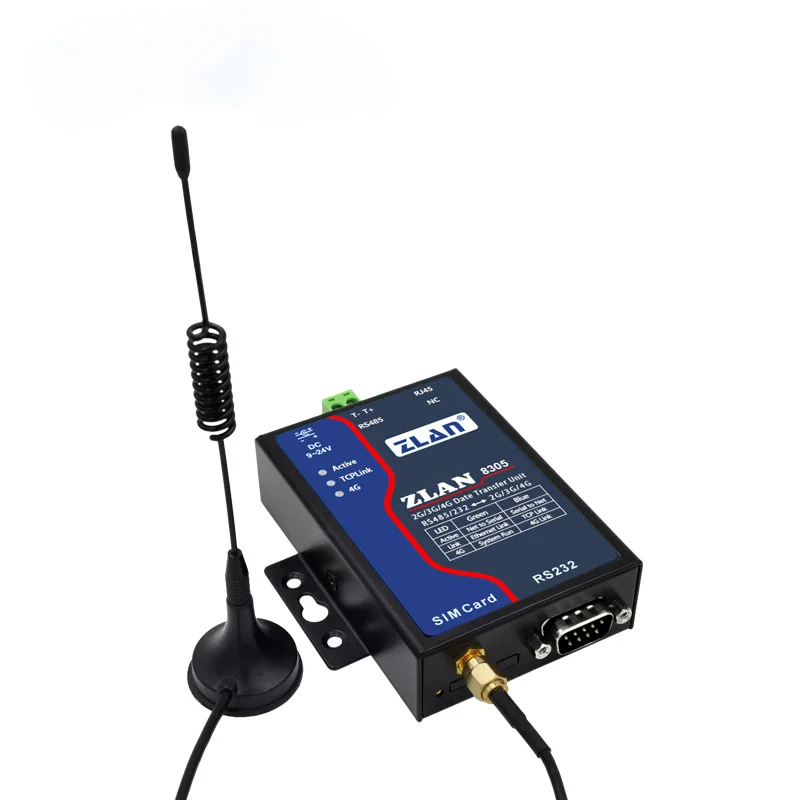 Serial RS232/485 to 2G/3G/4G Converter TD LTE/FDD LTE/WCDMA/TD SCDMA ...